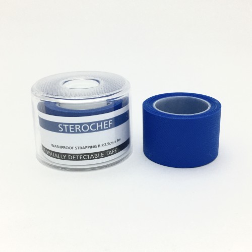 Sterochef Blue Washproof Strapping Tape